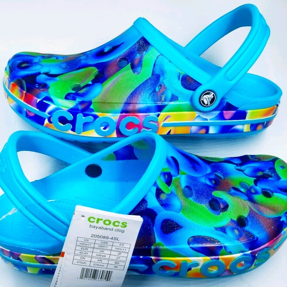 CROCS | Shoes | Crocs Bayaband Clog Professionally Hydro Dipped | Poshmark